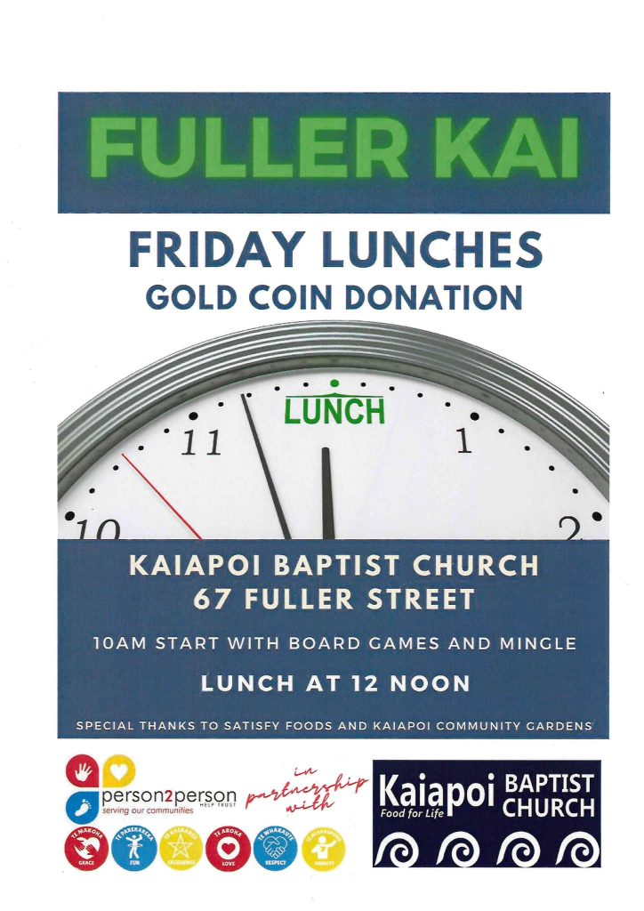 Fuller Kai | Kaiapoi Baptist Church